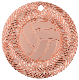 "Volleyball" Vortex Medal – Manhattan Trophies